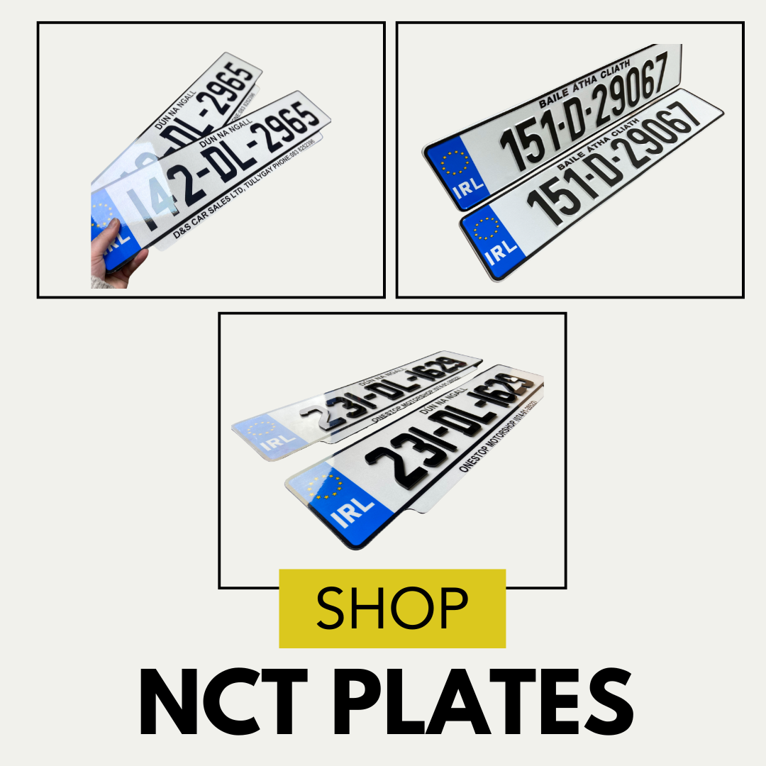 NCT Number Plates - One Stop MotorShop — One Stop Motorshop
