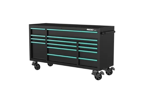 Boxo Pro Range 72 Inch Roll Cabinet Matt Black — One Stop Motorshop