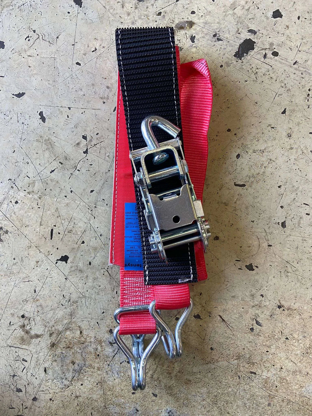 Car Transporter Over-Wheel straps - Single — One Stop Motorshop