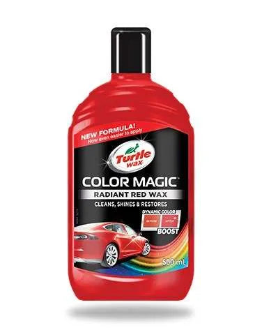 Turtle Wax Color Magic Red Wax Polish 500ml - One Stop MotorShop — One ...