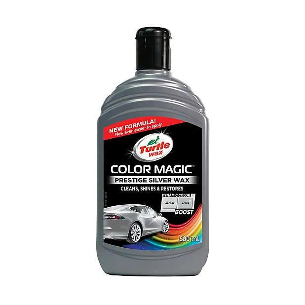 Turtle Wax Color Magic Silver Wax Polish 500ml - One Stop MotorShop ...
