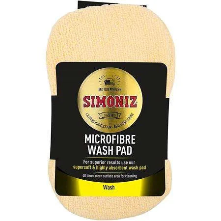 Simoniz Microfibre Palm Wash Pad - One Stop MotorShop — One Stop Motorshop